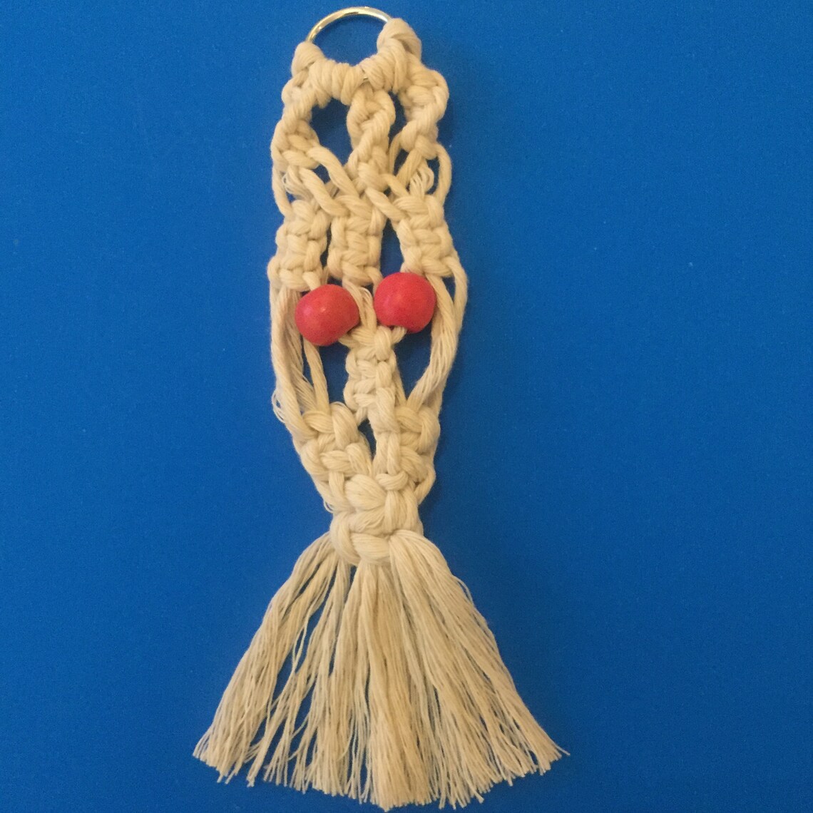 Macrame PDF Key Ring Pattern Mini Macrame Key Ring PDF - Etsy UK