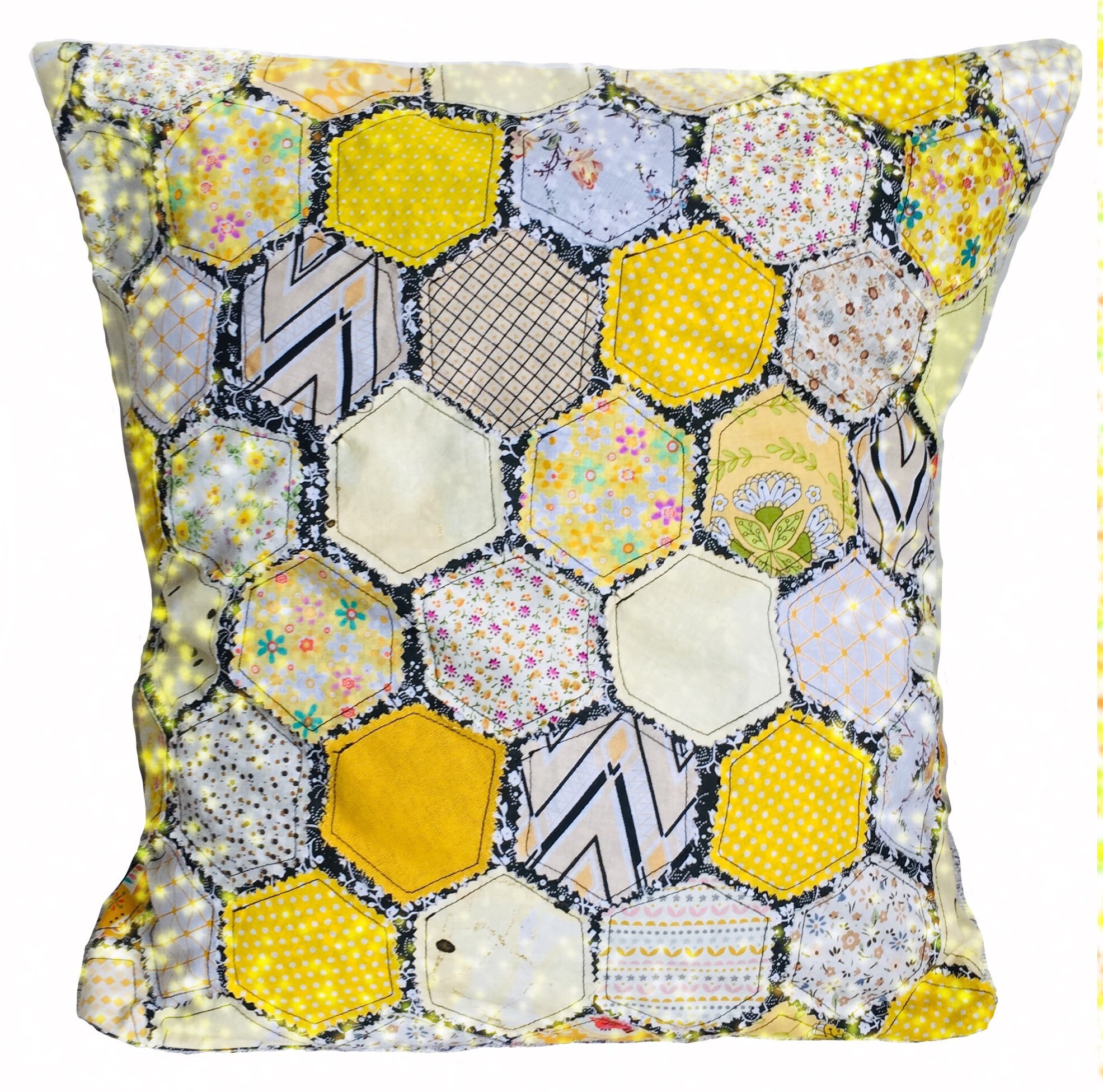 Bee Bee Hive and Honeycomb Sewing Applique Pattern Flower - Etsy UK