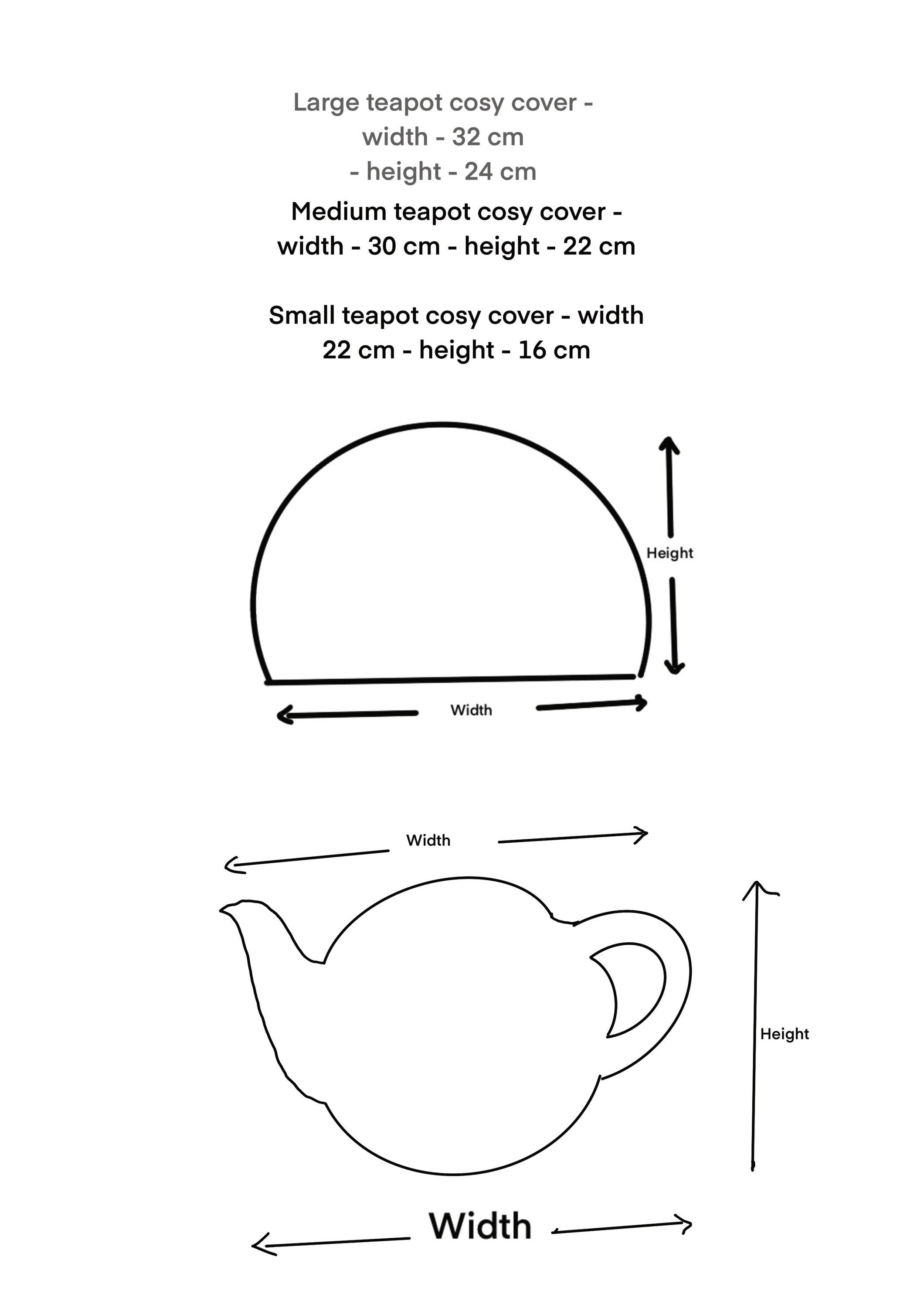 Butterfly Tea Cosy Sewing Pattern Tea for Two Teapot Cover - Etsy