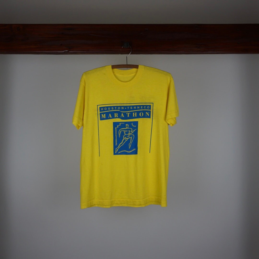 Houston Tenneco Marathon T Shirt - Etsy