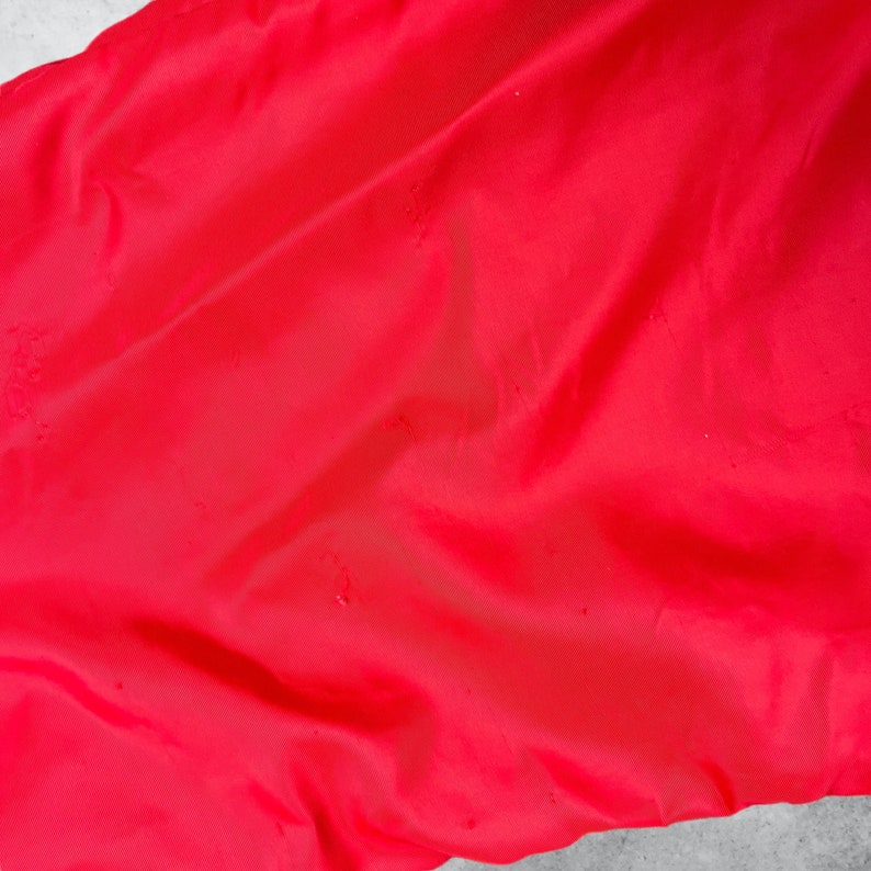 Red 70s Russell Softball Patch Coach Jacket - Etsy