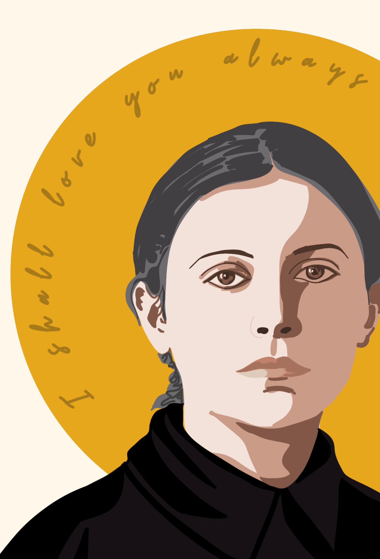 Saint Gemma Galgani Fine Art Print, Catholic Wall Art, Gifts for ...
