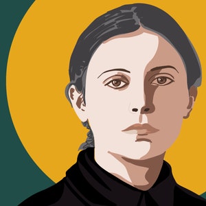 Saint Gemma Galgani Fine Art Print, Catholic Wall Art, Gifts for ...