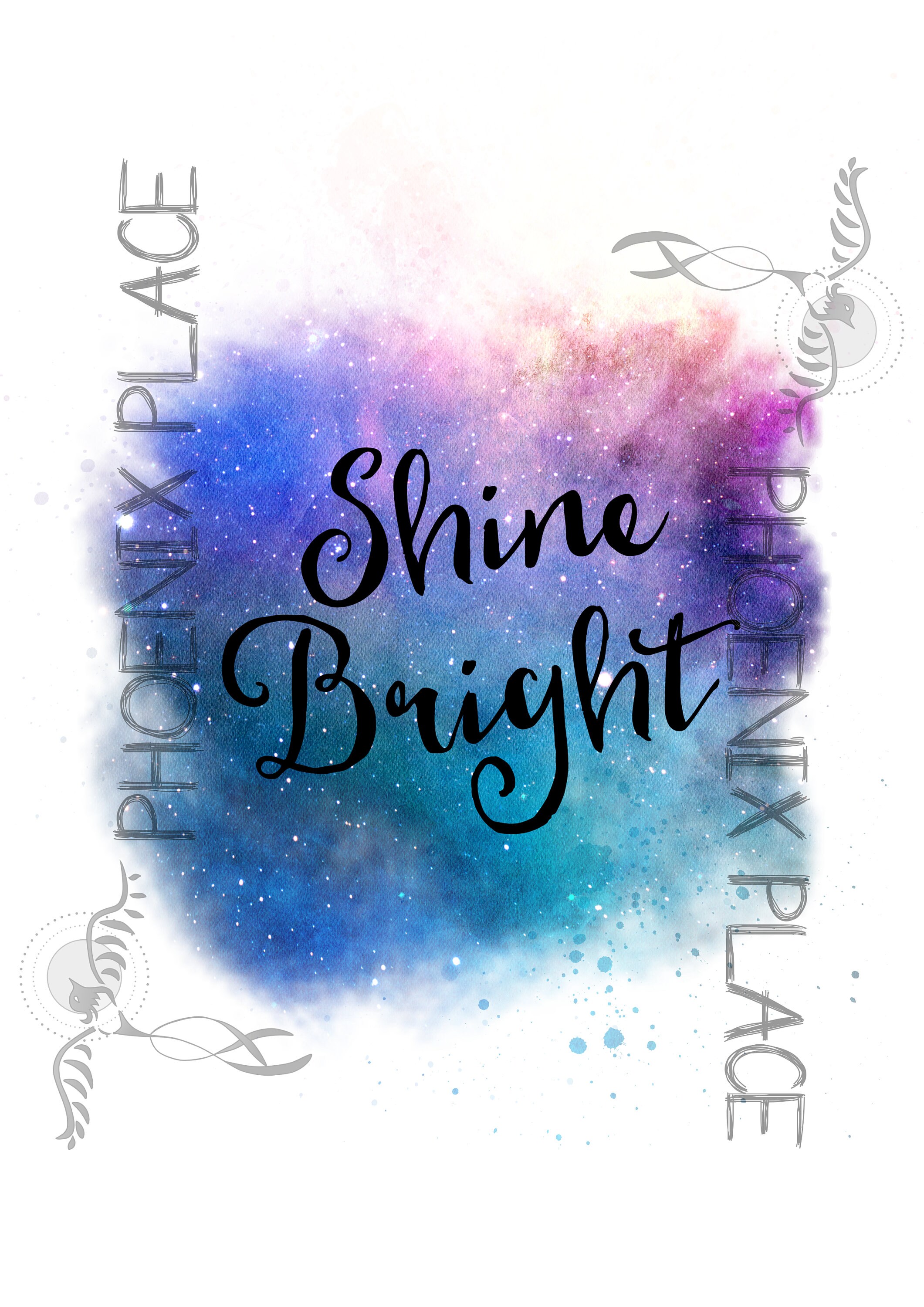 Shine Bright Print digital Download - Etsy