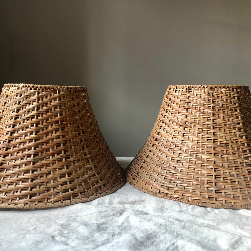 Wicker Wall Lamps - Etsy UK