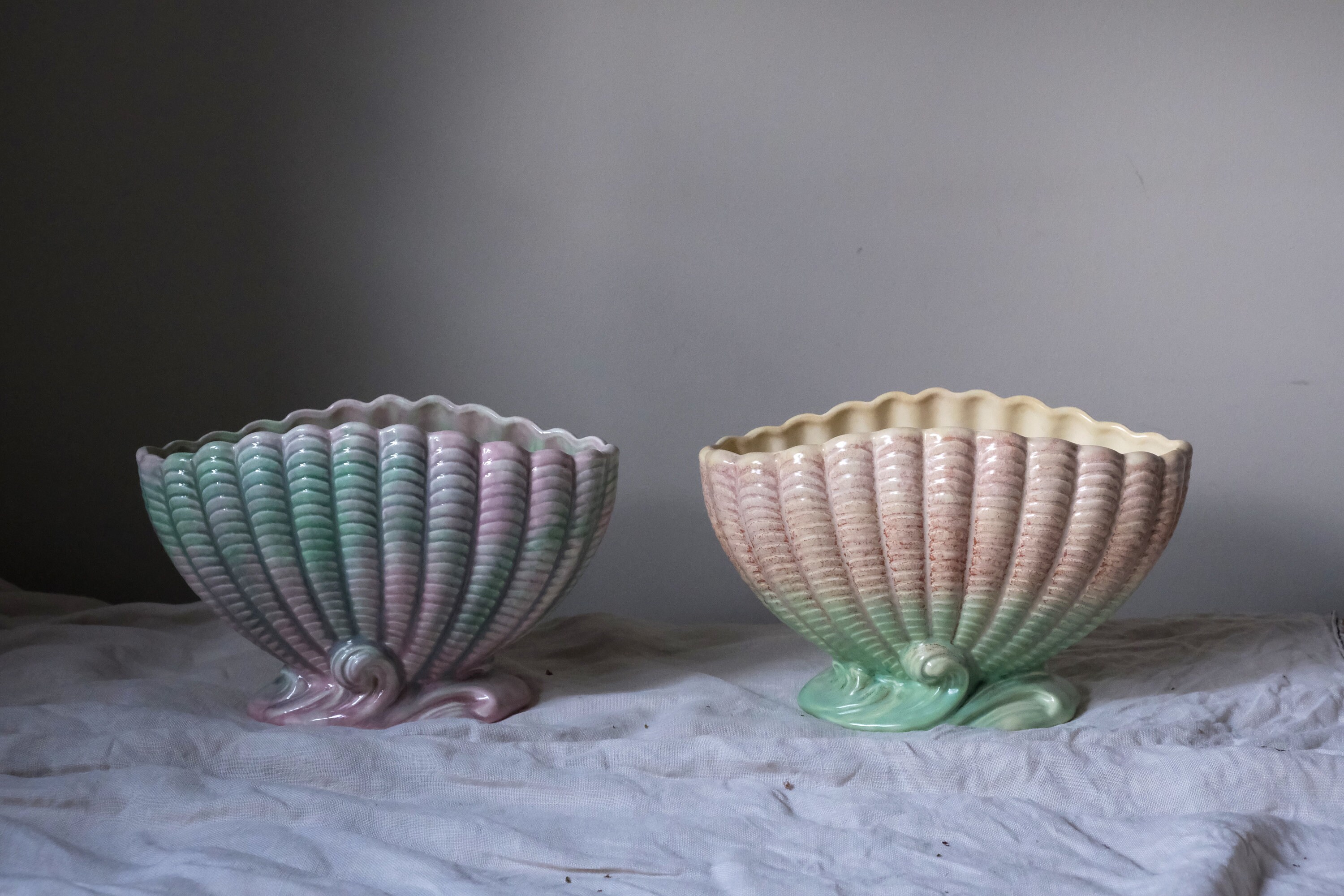 Vintage Sylvac Shell Vase Vintage Mantle Vase Vintage Ombre | Etsy