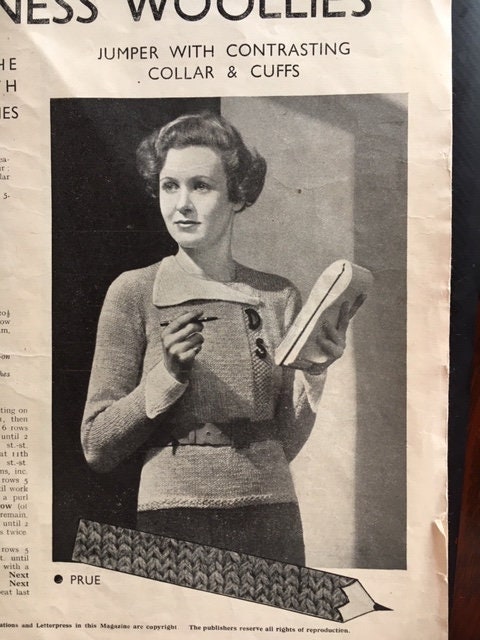 Weldon's Quick-to-knit Business Woollies Knitting Pattern Book PDF 30s ...