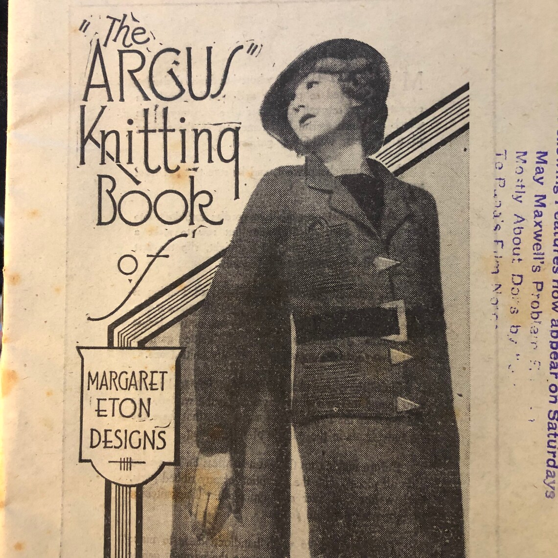 PDF Argus Knitting Book 1930s Knitting Patterns - Etsy UK