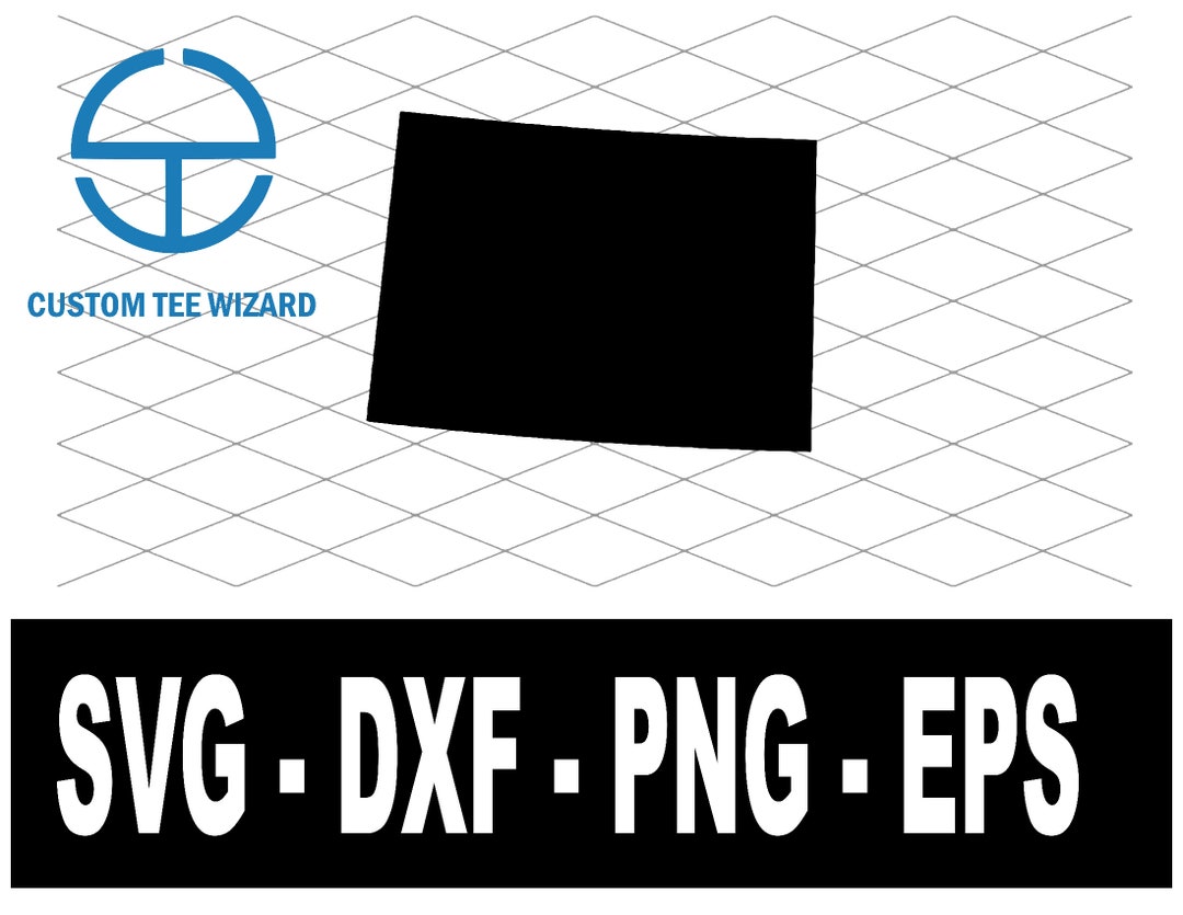 Colorado SVG File | Colorado Cut File | Colorado Map Shape Clip Art ...