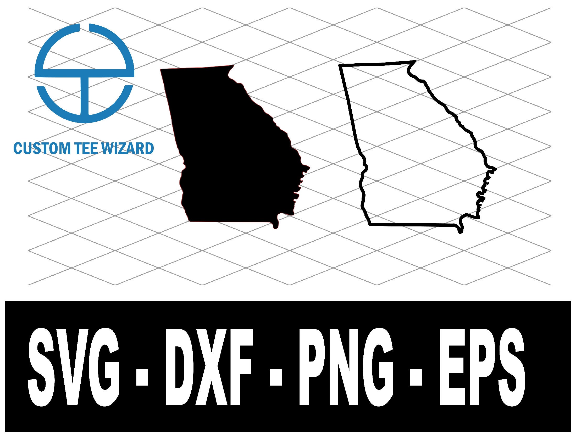 Georgia SVG File | Georgia Cut File | Georgia Map Shape Clip Art ...