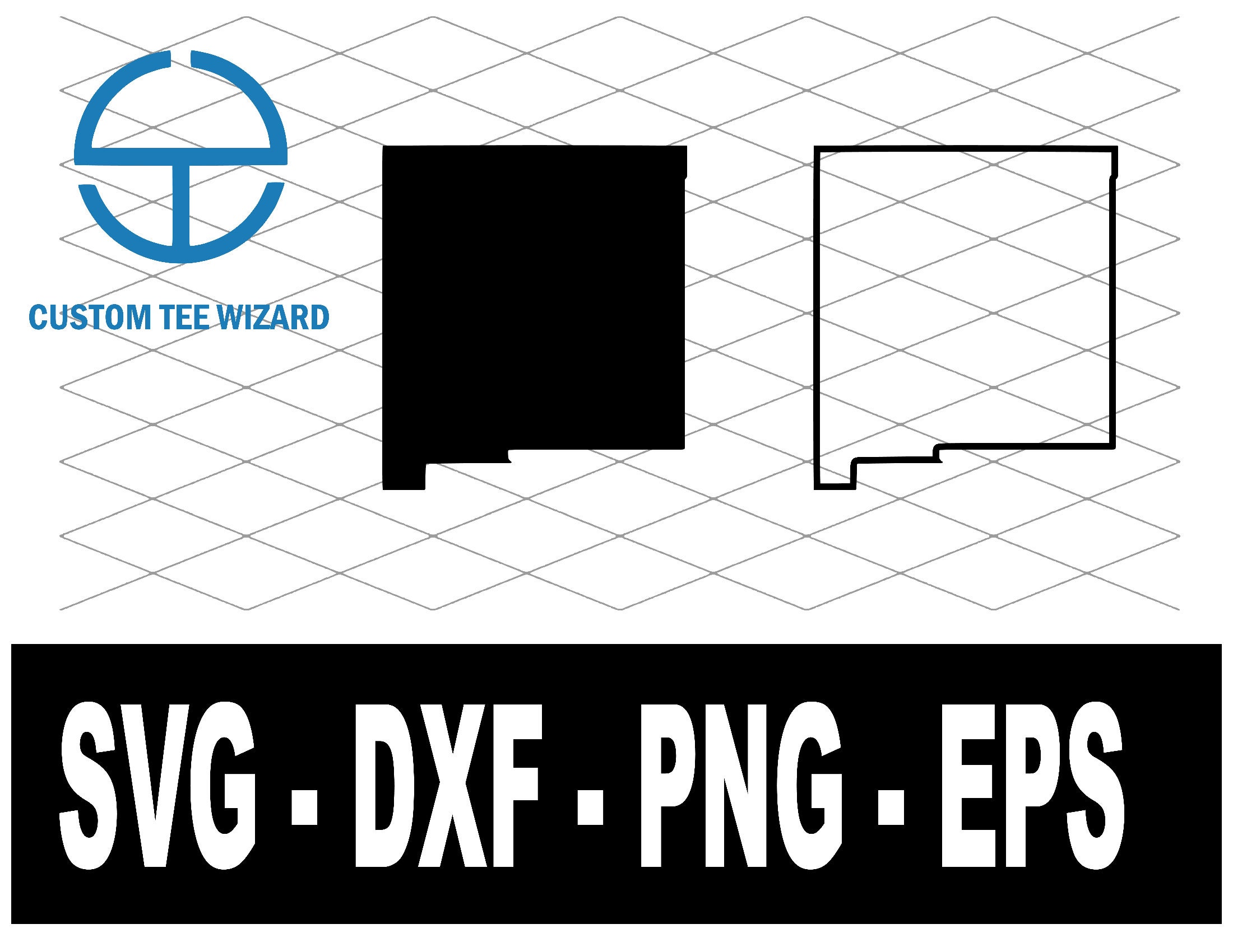 New Mexico SVG File | New Mexico Cut File | New Mexico Map Shape Clip ...