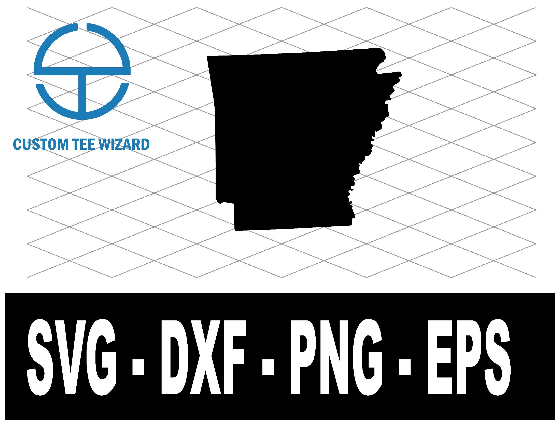 Arkansas SVG File | Arkansas Cut File | Arkansas Map Shape Clip Art ...