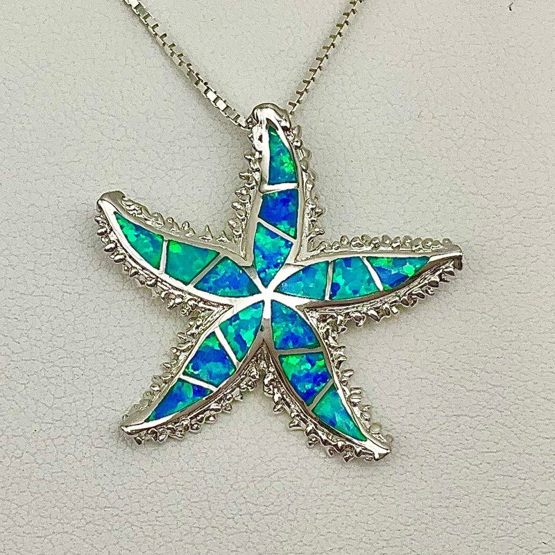 Starfish Necklace - Etsy