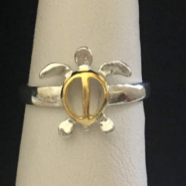 Turtle Toe Ring - Etsy