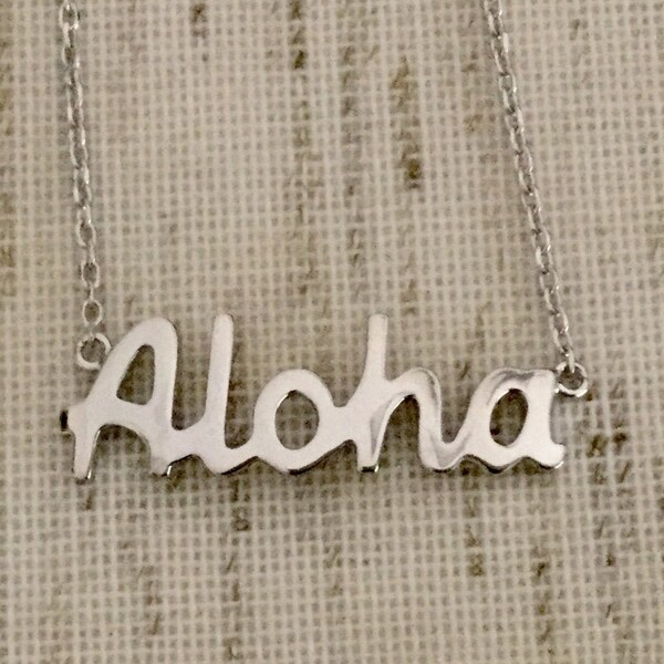 Aloha Necklace - Etsy
