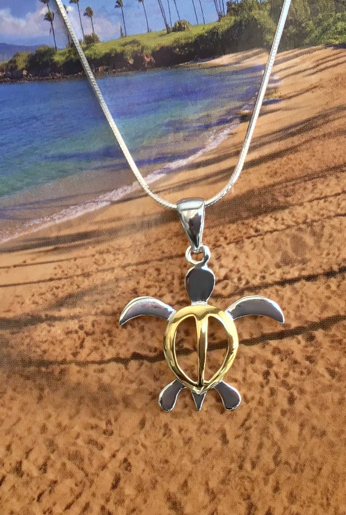 Sea Turtle Necklace Turtle Pendant Honu Jewelry Honu - Etsy UK