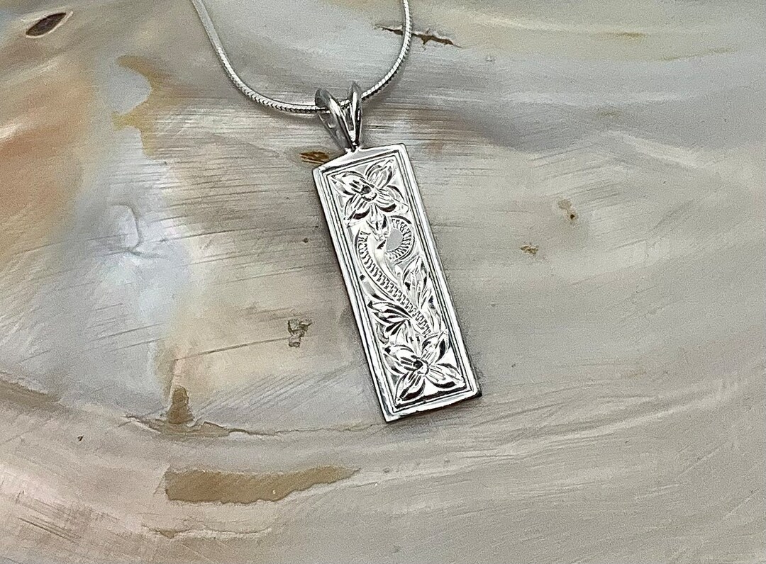 Sterling Silver Hawaiian Heirloom Necklace, Island Heritage, Hawaiian ...