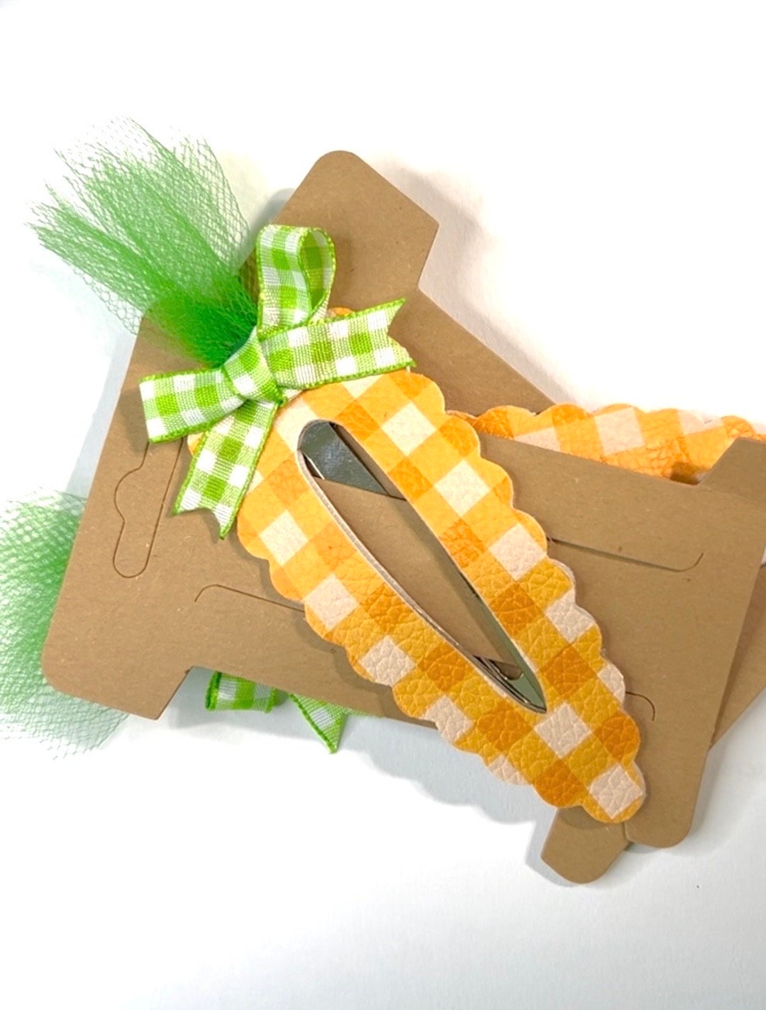 Carrot Snap Clip, Easter Snap Clip, Girls Snap Clips, Easter Hair Bows ...