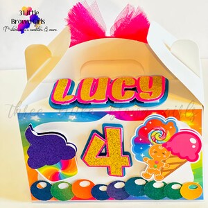 Magical 3D Candyland Inspired-themed Birthday Gable Box - Etsy