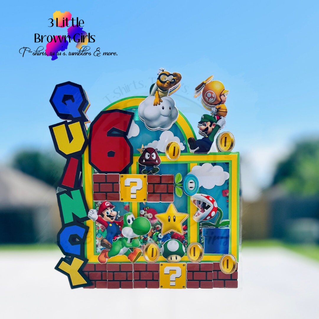 3D Character Cake Topper Lights Cake Topper Super Cake Topper - Etsy