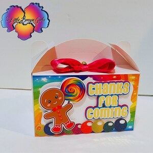 Magical 3D Candyland Inspired-themed Birthday Gable Box - Etsy