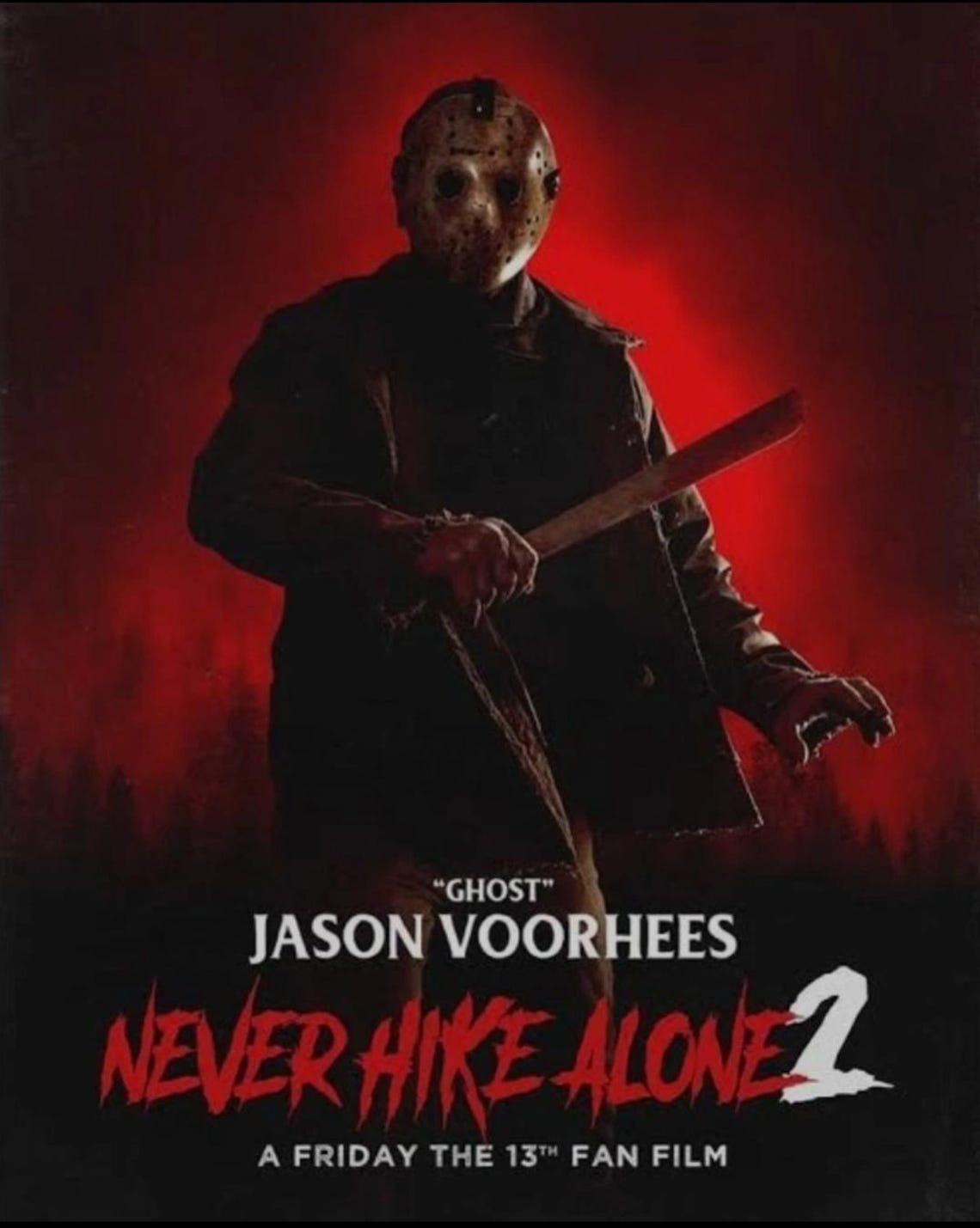 Never Hike Alone 2 Ghost Jason Jacket (LIMITED RUN) - Etsy