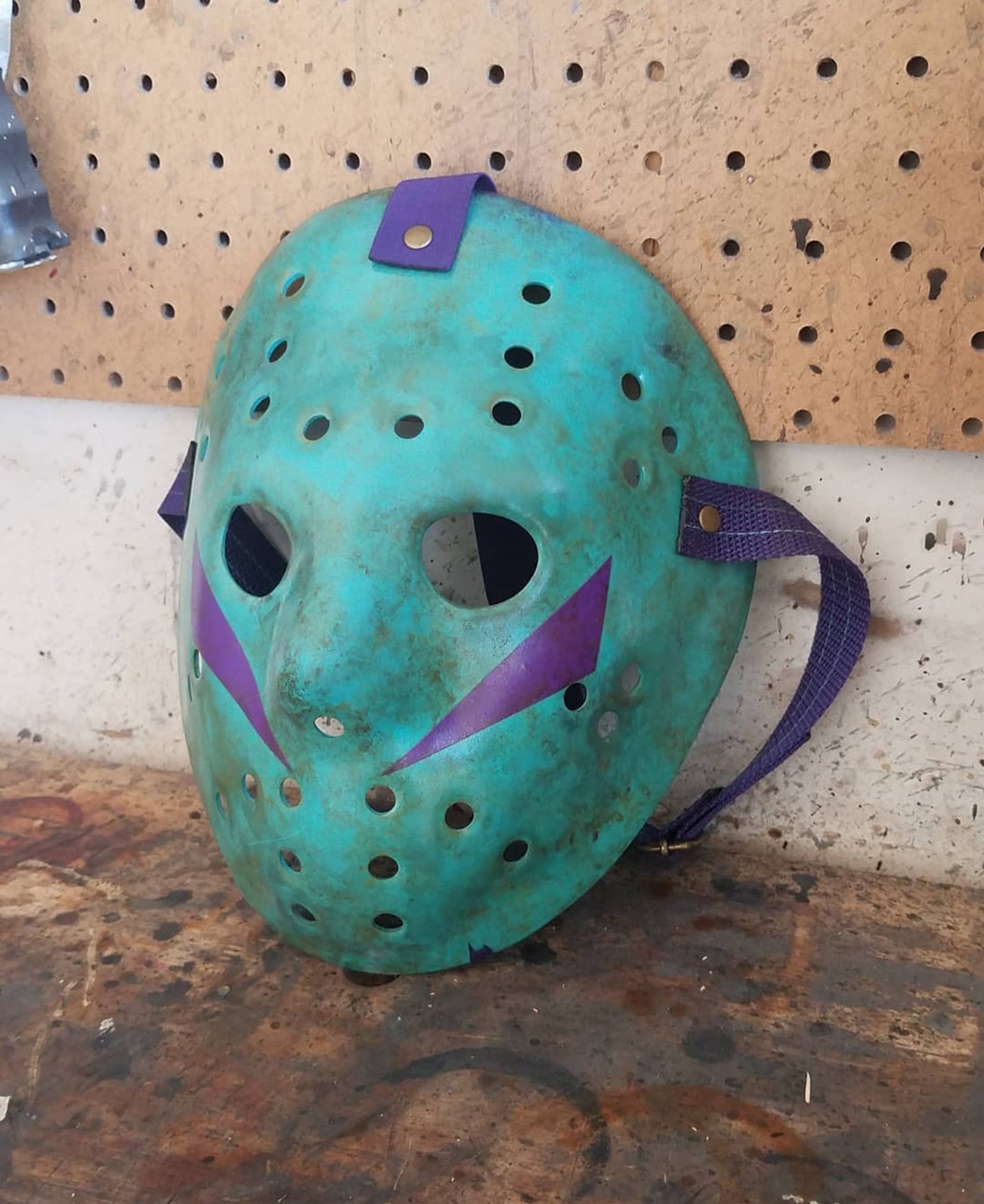 F13 Part 5 Roy Burns NES Hockey Mask - Etsy