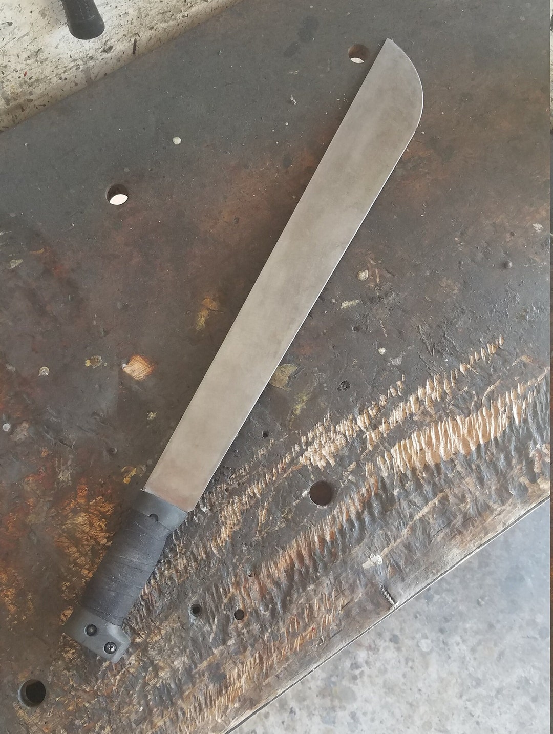 Never Hike Alone Ghost Jason Machete(made of Metal) - Etsy