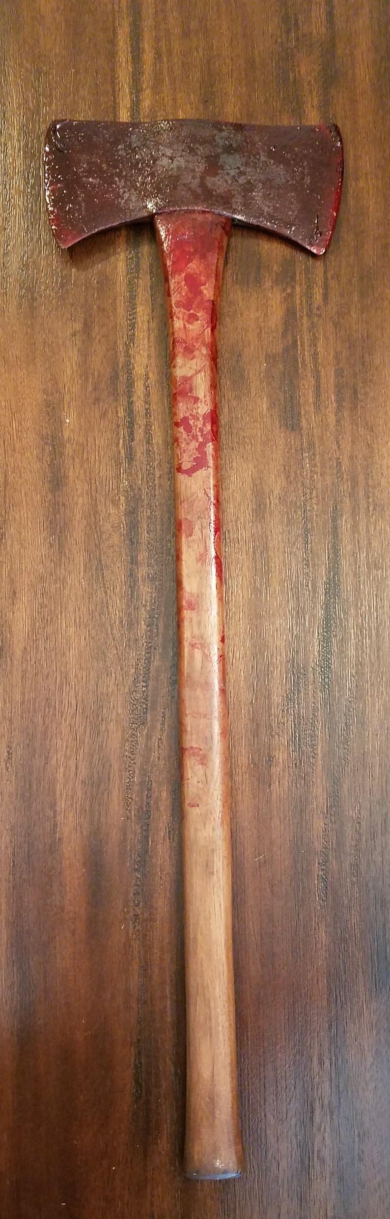 Double blade prop horror axe | Etsy