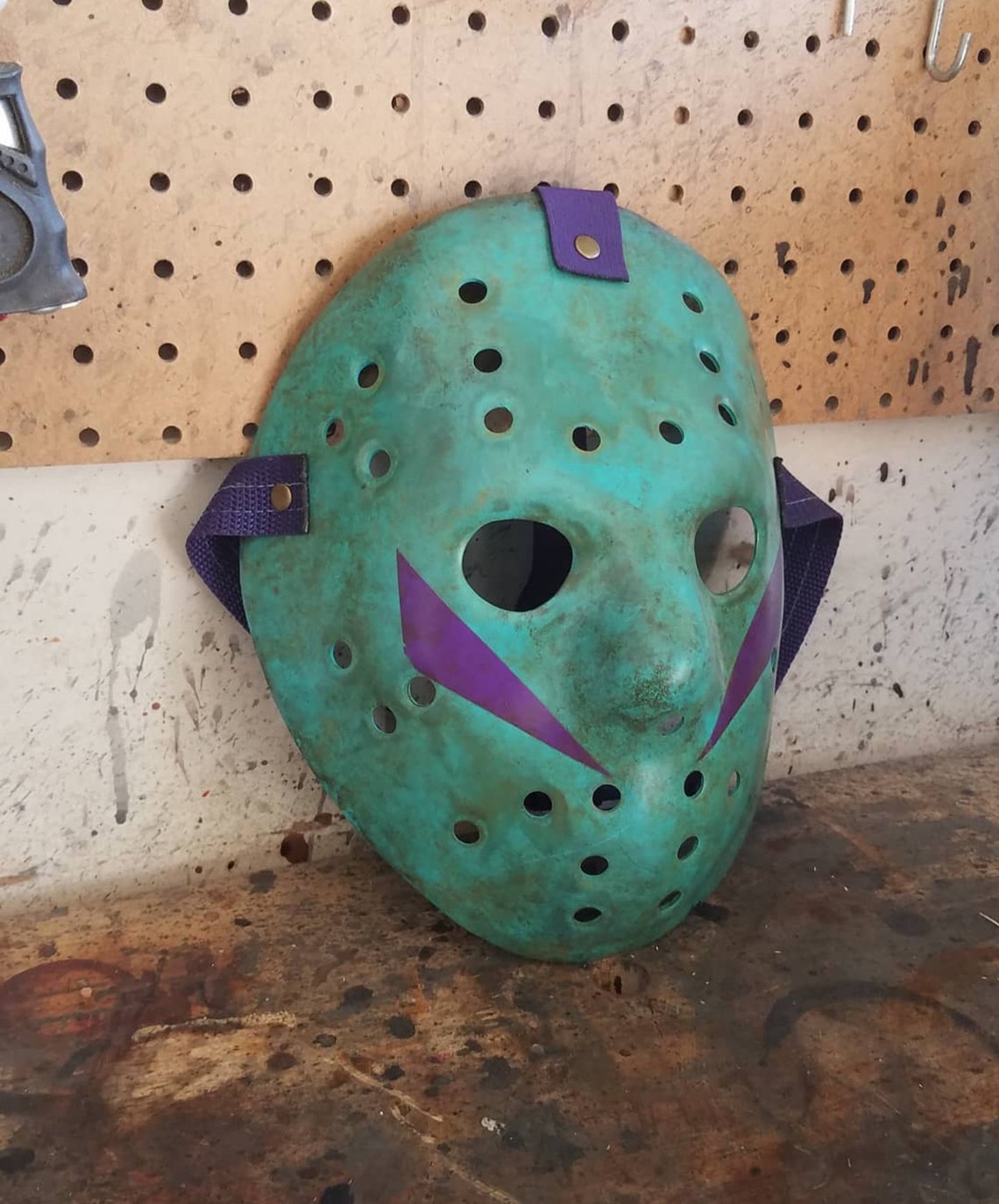 F13 Part 5 Roy Burns NES Hockey Mask - Etsy