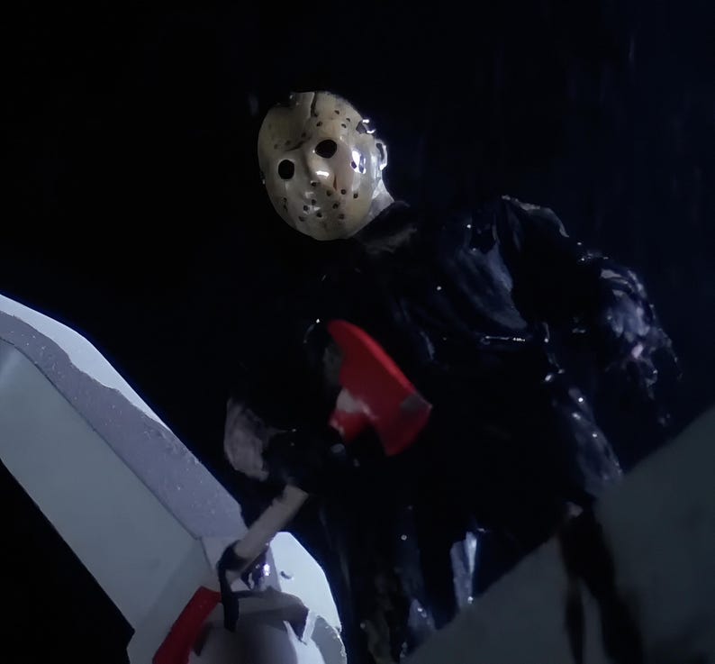 Friday the 13th Part 8 Prop Fire Axe - Etsy