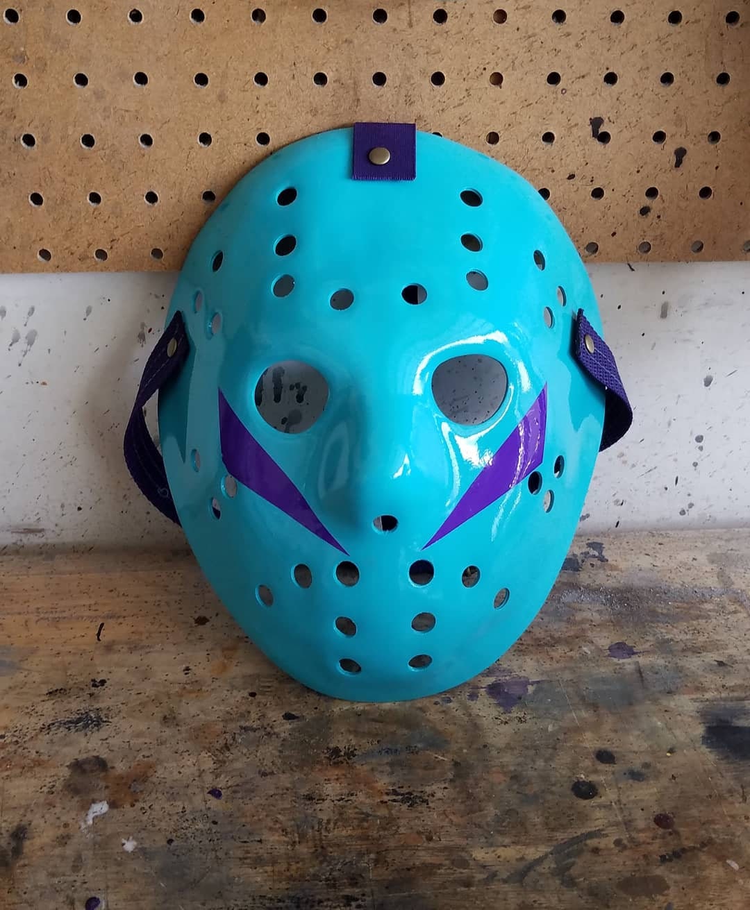 F13 Part 5 Roy Burns NES Hockey Mask - Etsy