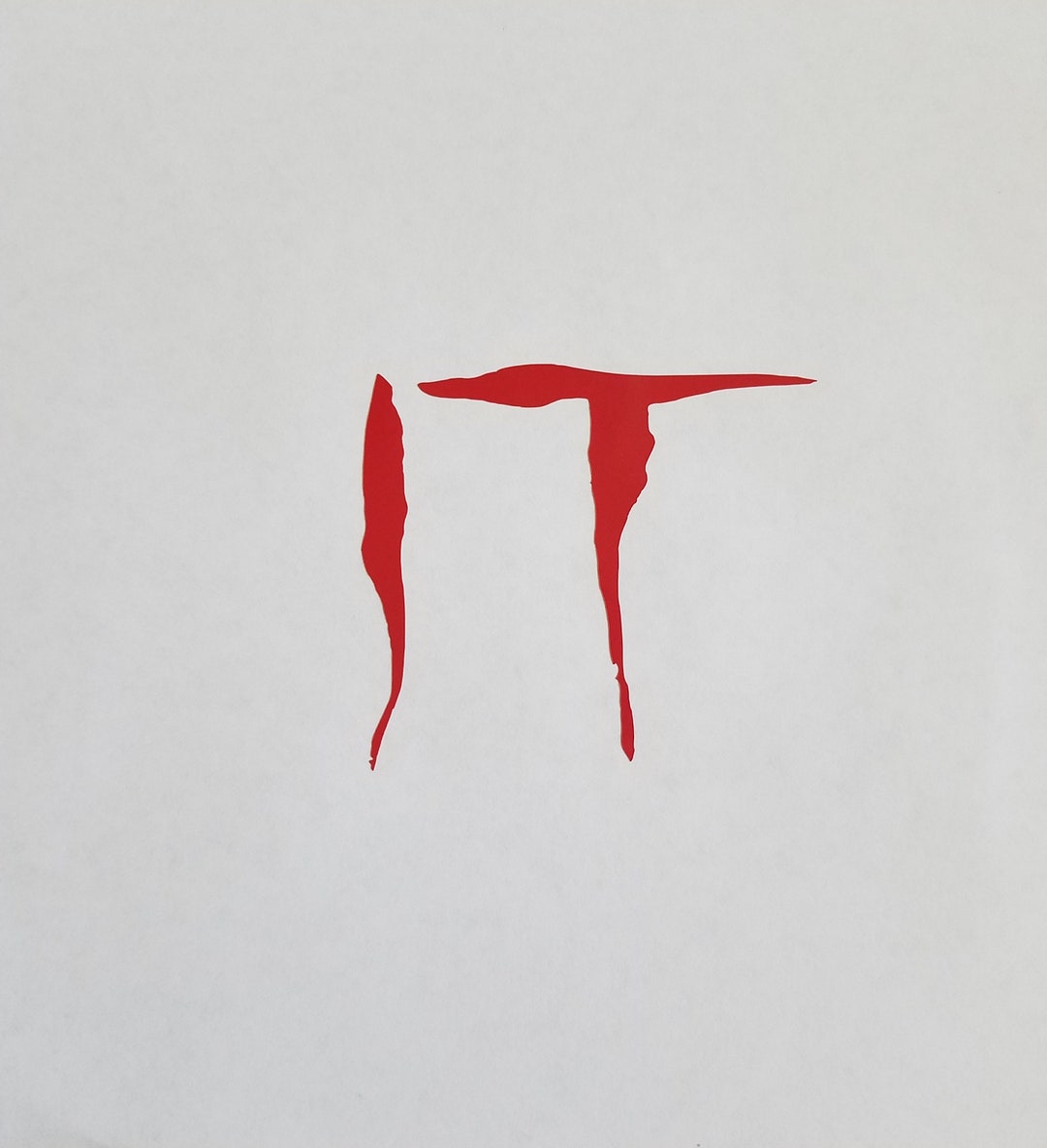 IT Title Vinyl Decal - Etsy