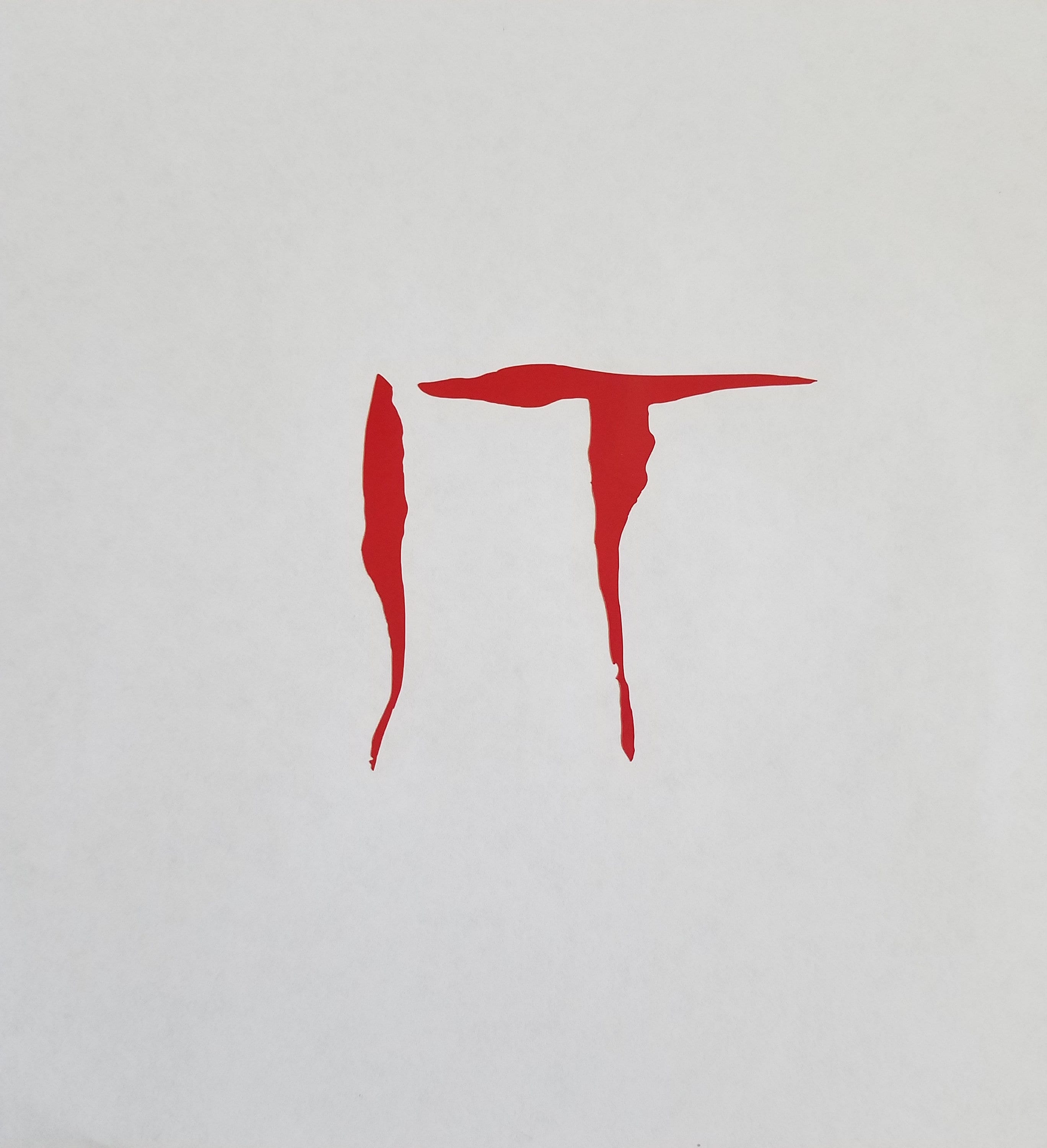 IT title vinyl decal | Etsy