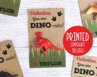 Dinosaur valentine | Etsy