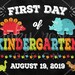 First Day of School Sign Dinosaur PRINTABLE - Etsy