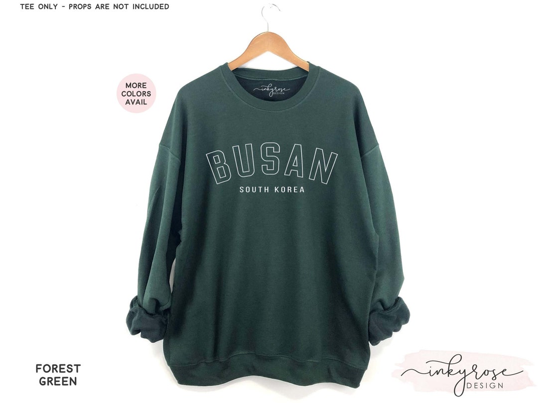 BUSAN Sweatshirt Korean Fashion for Women or Men Kdrama Kpop - Etsy