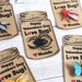 Love Bug Valentine Cards, PRINTED Bug Valentines Card for Kids, Toy ...