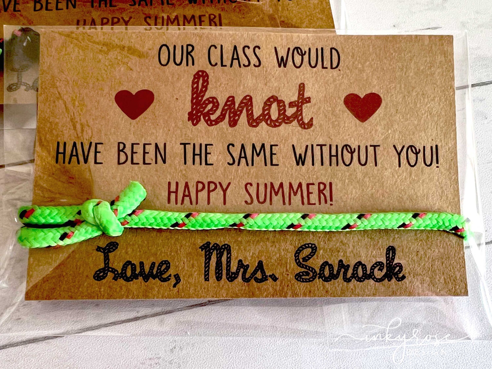 End of School Year Gifts for Students, Student Gifts From Teacher, Last ...