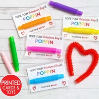 Classroom Valentine Playdoh Cards, Non Candy Valentines Day Kits ...