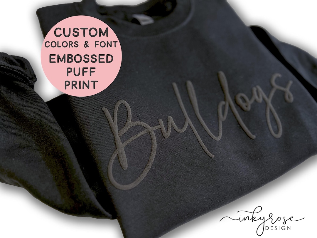 Custom Team Name Sweatshirt, Mascot Sweatshirt, Game Day Team ...