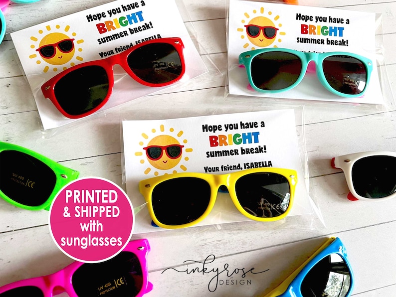 End of School Year Gifts for Students Sunglasses, Last Day of School ...
