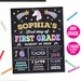 Unicorn First Day of Kindergarten Sign PRINTABLE Back to - Etsy
