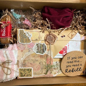 Blind Date With a Book Box Gift, Personalized Book Lover Gift Bundle ...