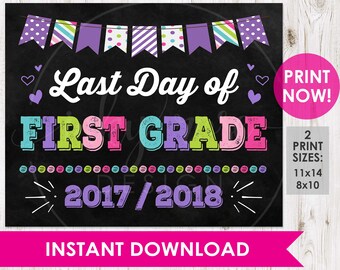 First grade sign | Etsy