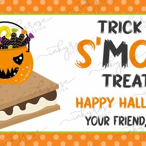 Halloween Party Favors, S'more Halloween Party Bags and Stickers ...