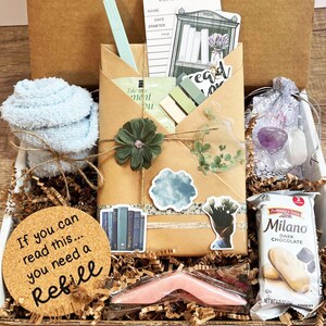 Blind Date With a Book Box Gift, Personalized Book Lover Gift Bundle ...