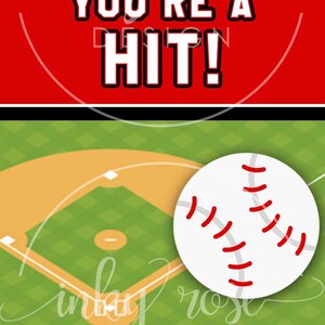 Baseball Valentine Cards, Personalized Kids Valentine's Day Card ...