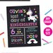 Last Day of School Sign Unicorn Chalkboard PRINTABLE, Last Day of ...