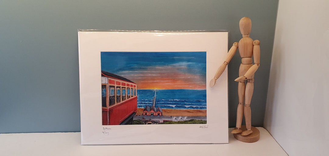 Saltburn A4 Mounted Print - Etsy